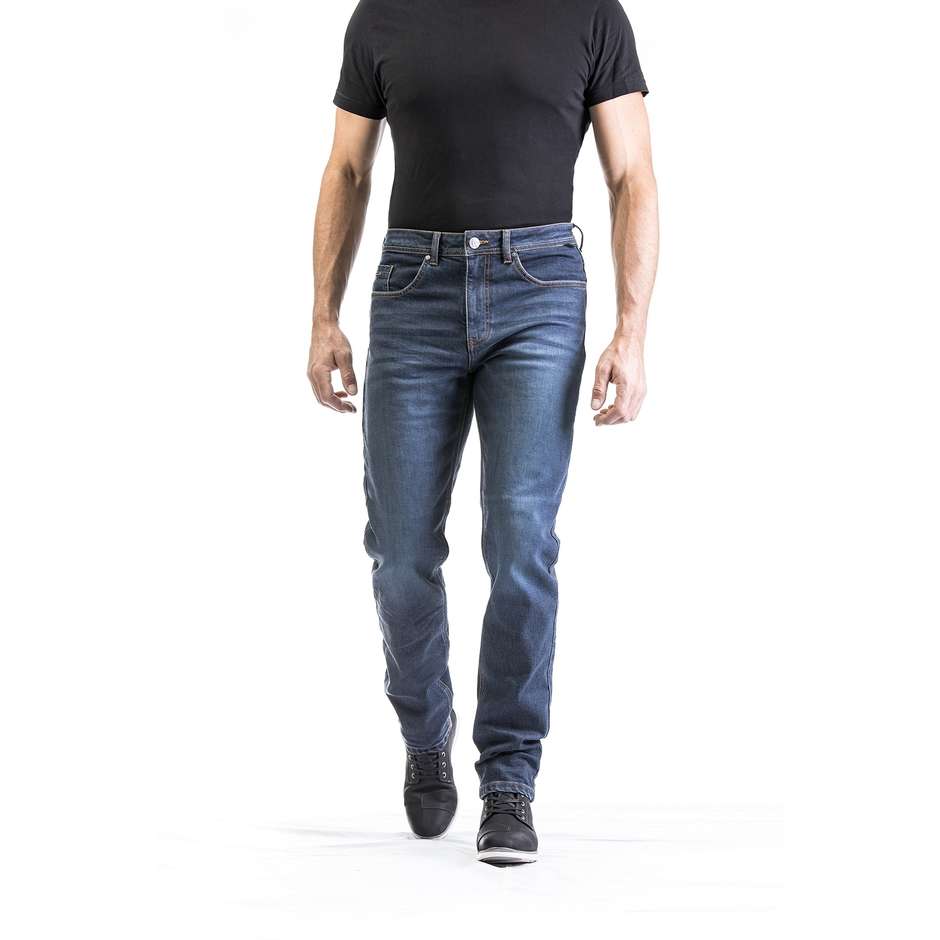 JEAN HOMME IXON BARRY WASHED BLUE — Motoland-Dunkerque